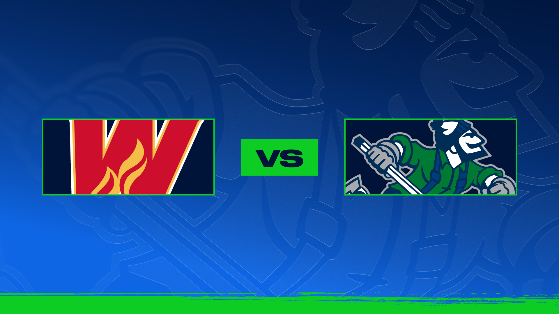 Calgary Wranglers at Abbotsford Canucks 2024-02-17 - Abbotsford Centre